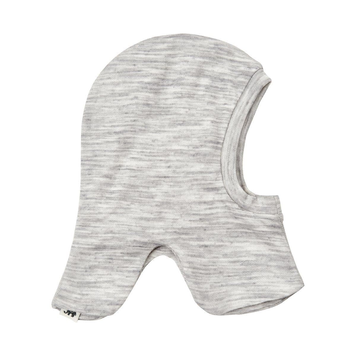 Merino Wool and Bamboo Child's Balaclava Hood: Light Grey – Biddle and Bop