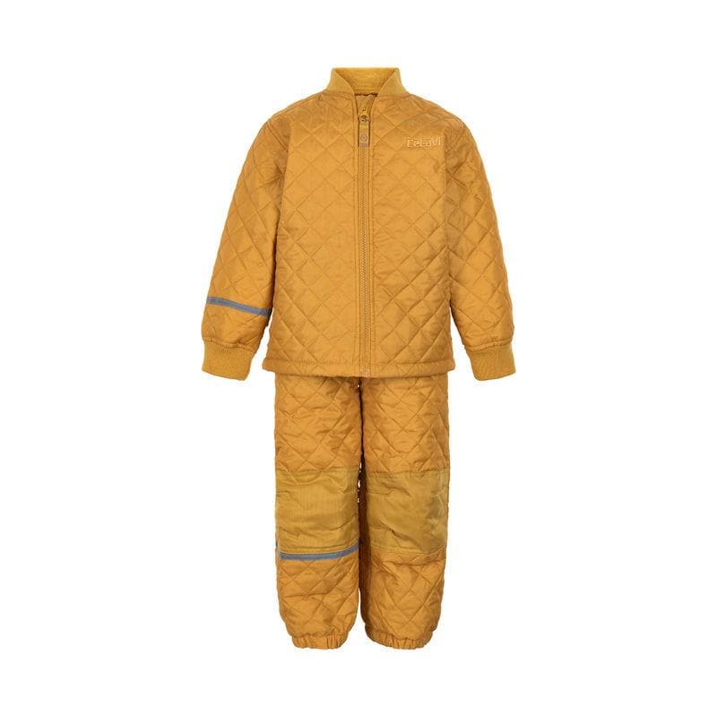 Quilted Thermal Set - Mineral Yellow – Biddle and Bop