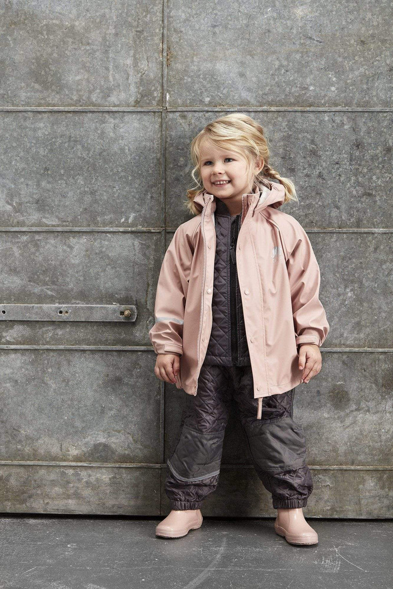 Quilted Thermal Set - Grey – Biddle and Bop
