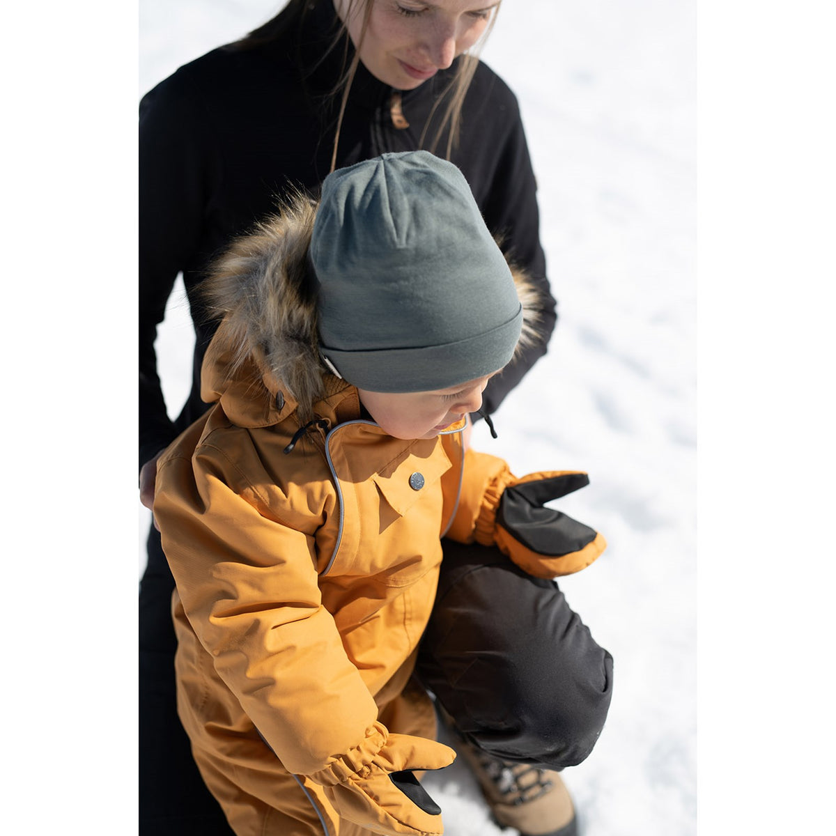Wool Hat in Light Green – Biddle and Bop